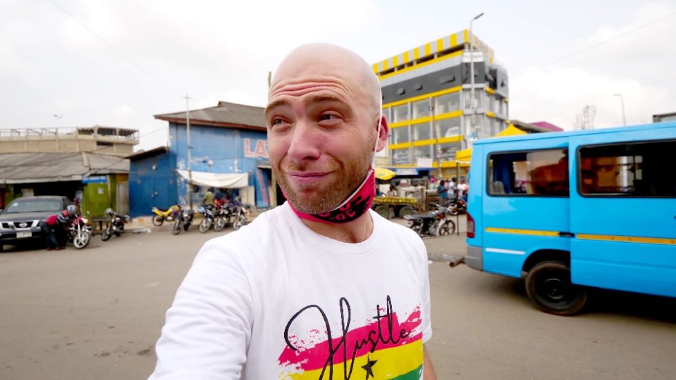 Traditional Ghana Street Food!! Kenkey & Fish + Jamestown Attractions | Accra, Ghana - David's ...